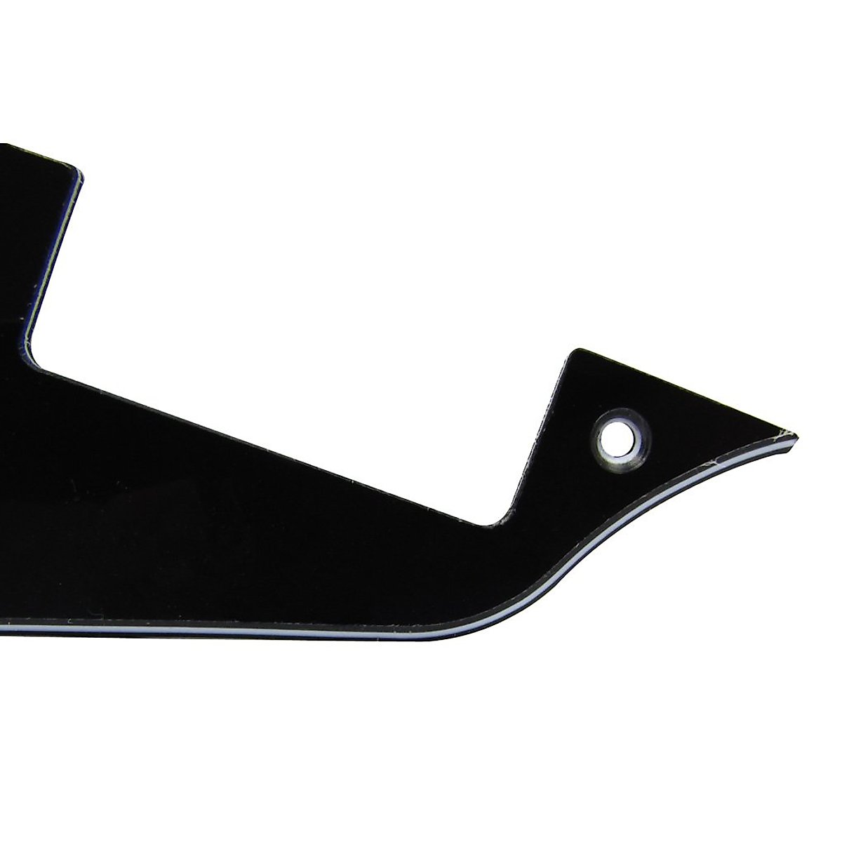IKN LP Style Pickguard 3Ply Black with Bracket with Screws LP Pickguard Set