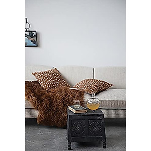 Creative Co-Op Wine Glass Mango Wood Stopper Decanter, 10" x 6", Clear