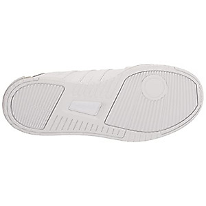 adidas Women's Postmove Basketball Shoe, White/White/Chalk White, 8