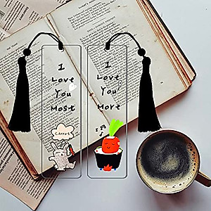 Couples Gifts Bookmarks for Women Men Christmas Gifts for Boyfriend Girlfriend Anniversary Gift for Wife Husband Book Lover Gifts for Girls Boys Birthday Wedding Valentine's Day Thanksgiving Gift