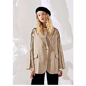 Women French Wool Beret Hats - Solid Color Classic Beanie Winter Cap (Black)