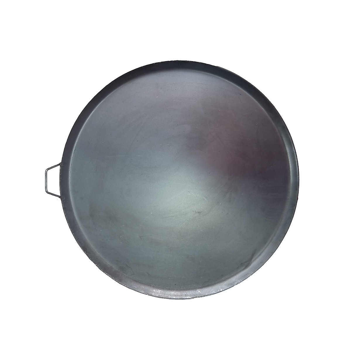 Comal Para Tortillas Grandes Redondo Para Estufas for Tortillas y Quesadilla Carbon Steel Heavy Duty Metal Handle (15.5 Inch)