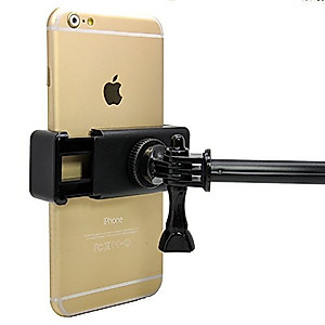 OCTO MOUNTS - 2 Pack Universal Smartphone Holder Set for Mounting Any Phone. Has Camera Screw (1/4-Inch 20), Easily Connect Your Cell Phone to GoPro Assessories, Tripods, Poles, Hand Grip, Etc.