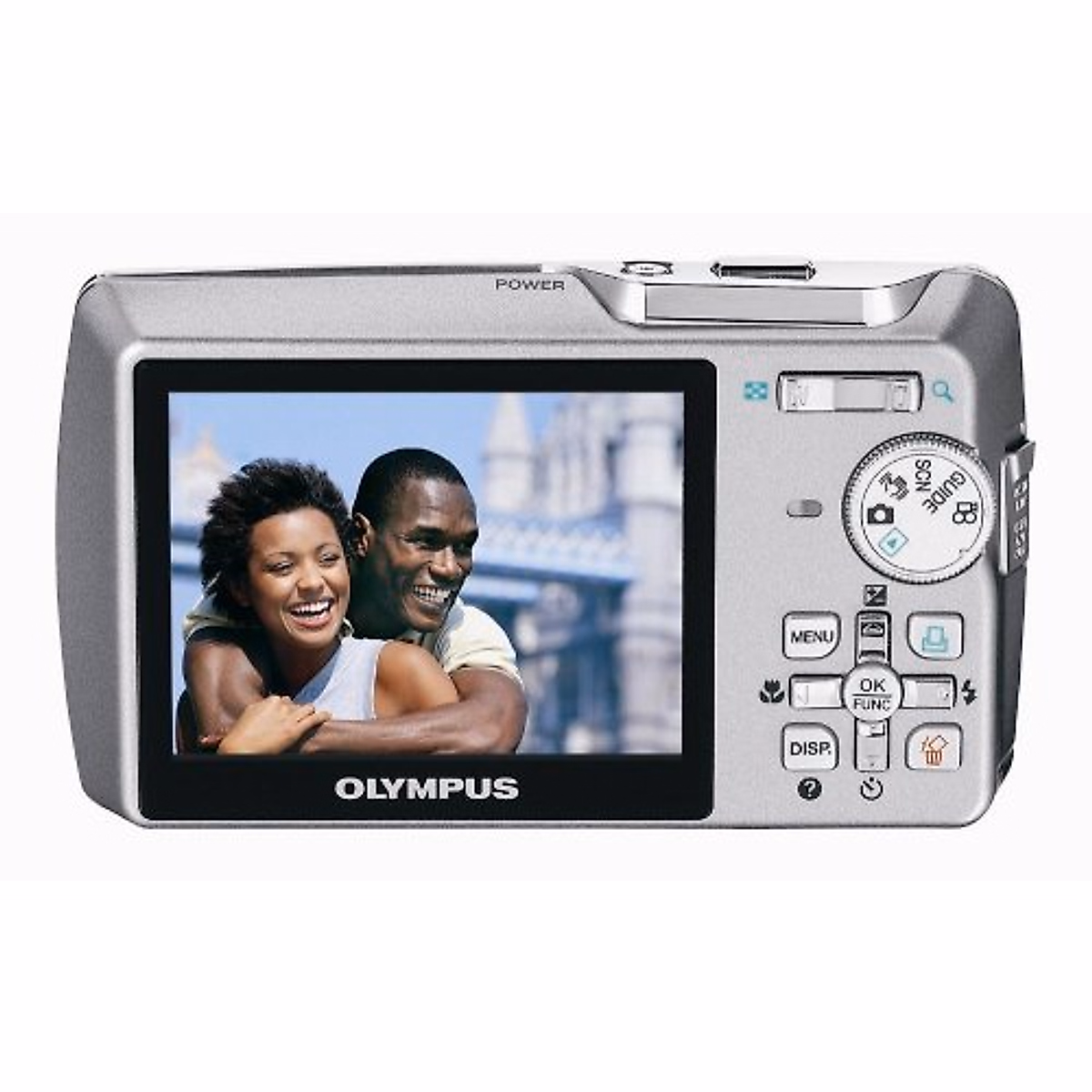 Olympus Stylus 740 7.1MP Digital Camera with Digital Image Stabilized 5x Optical Zoom (Silver)