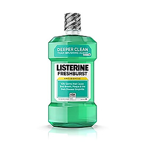 Listerine Antiseptic Mouthwash, FreshBurst 1500 ml - Pack of 2