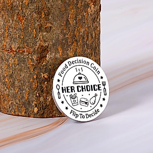 Anniversary for Her Him Wedding Gifts for Newlyweds Couple Gifts Food Decider Double-Sided Date Night Idea Gifts for Boyfriend Girlfriend Wife Husband Birthday Valentines Christmas Gifts for Women Men