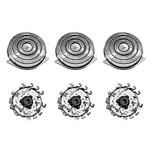 3pcs Shaver Razor Head Cutters For Philips Norelco HQ9 SpeedXL 8140XL, 8150XL, 8160XL, 8170XL, 8171XL, 8175XL 8240XL, 8250XL, 8260XL, 8270XL, 8280XL 9160XL, 9170XL, 9190XL, 9195XL