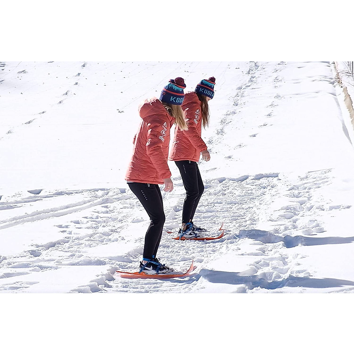 TEAM MAGNUS Tundra wolf skis with one size bindings for all ages and boots - for snow play, skills and technique practice