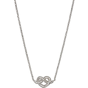 Kate Spade New York Loves Me Knot Mini Pendant Silver One Size