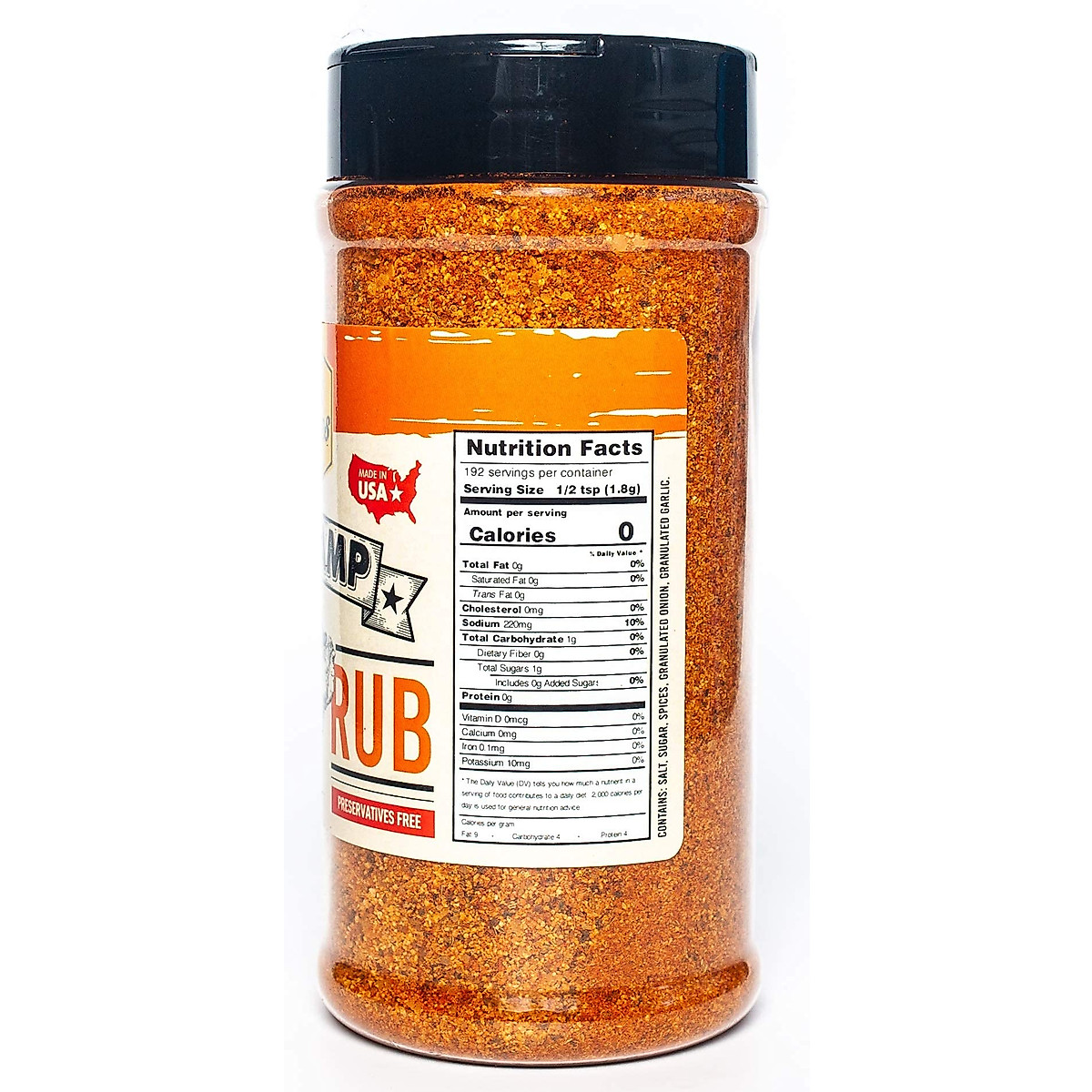 Buck N’ Ames PIT CHAMP PRK BBQ RUB | Ribs and Pork Barbecue Seasoning | Also Great on Chicken, Lamb, and Beef | ALL Natural |12 oz