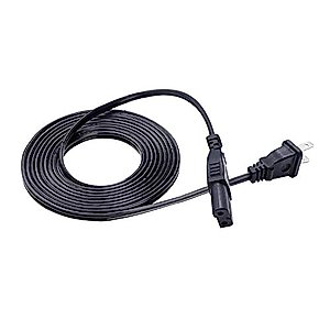 UL Listed AC Power Cord for Bose Wave Music System III IV AWRCC1 II CD-3000 CD-2000 AM/FM Radio CD Player Replacement 8ft AC Cable