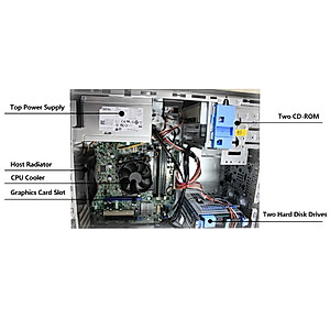 Li-Sun L300PM-00 300W Power Supply Compatible with Dell Optiplex 7010 9010/ Inspiron 3847 519 530 537 540 541 545 560 580 620 660/ Studio 540 545/ Precision T1500 T6100 T1650/ Vostro 201 230 260 270