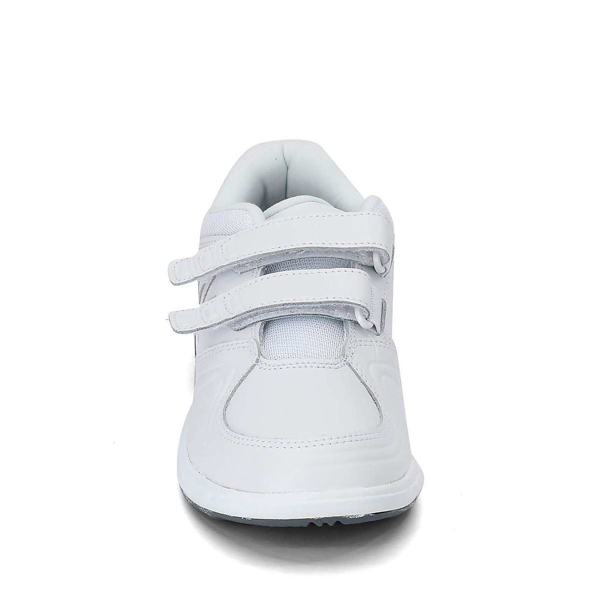 New Balance womens 813 V1 Hook and Loop Walking Shoe, White, 9.5 US