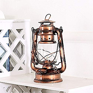 GAOZ Outdoor Lights Retro Style Portable Lighting Kerosene Lamp Metal Camping Light Outdoor Camping Lights Tent Lamp Household Emergency Lamp for Home,Garden,Yard,Decorations