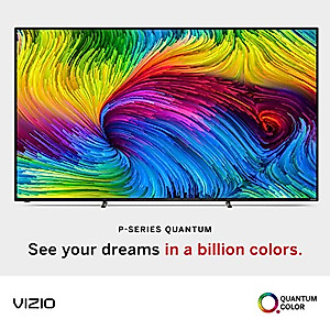 VIZIO 75-Inch P-Series 4K QLED HDR Smart TV w/Voice Remote, Dolby Vision, 4K 120Hz Gaming, Alexa Compatibility, P75Q9-J01, 2022 Model