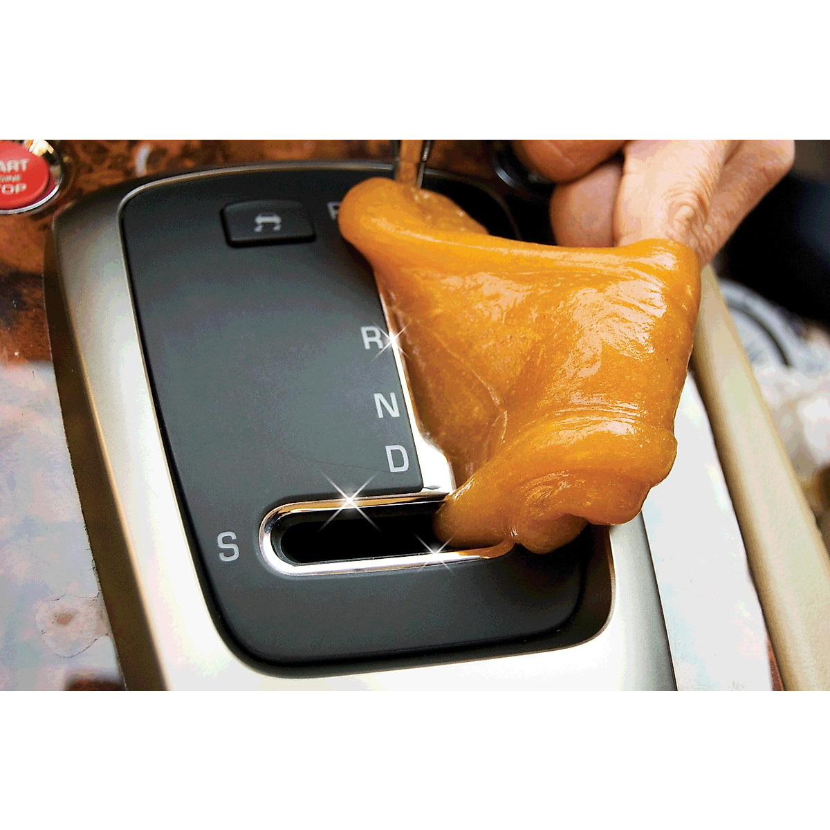 Vdera SPLAT-AC-3P Splat Orange Auto-Clean Cleaning Putty - 3 oz.