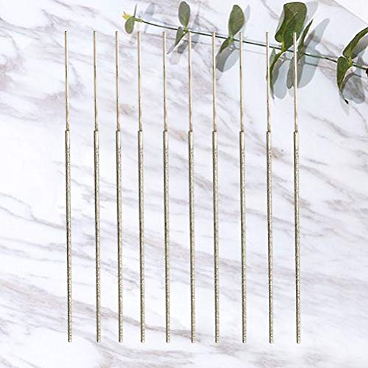 10Pcs 1mm Emery Jade Amber Cutting Hand- Made Jade Metal Wire Cutting Tool (Without Frame)