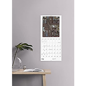 Edward Gorey 2023 Wall Calendar
