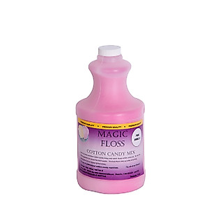 Paragon Magic Cotton Candy Floss, 4-Pound Easy Pour Bottle (Pink Vanilla), (7822)