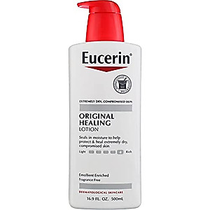 Eucerin Lotion Original Healing, 16.9 Fl Oz (Pack of 2)