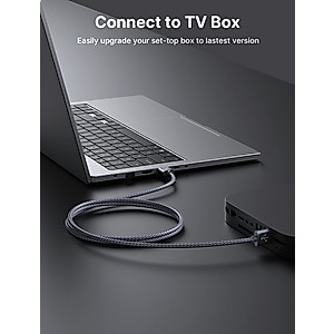 JSAUX USB 3.0 A to A Male Cable, USB to USB Cable 2 Pack(3.3ft+6.6ft) USB Male to Male Cable Double End USB Cord with Gold-Plated Connector for Hard Drive Enclosures, DVD Player, Laptop Cooler (Grey)