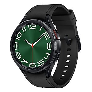 SAMSUNG Galaxy Watch 6 Classic 47mm Bluetooth Smartwatch, Rotating Bezel, Fitness Tracker, Personalized HR Zones, Advanced Sleep Coaching, US Version, Black (Renewed)