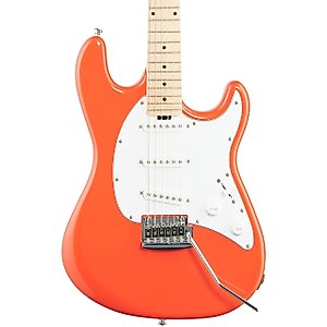Sterling by Music Man 6 String Solid-Body Electric Guitar, Right, Fiesta Red (CT30SSS-FRD-M1)