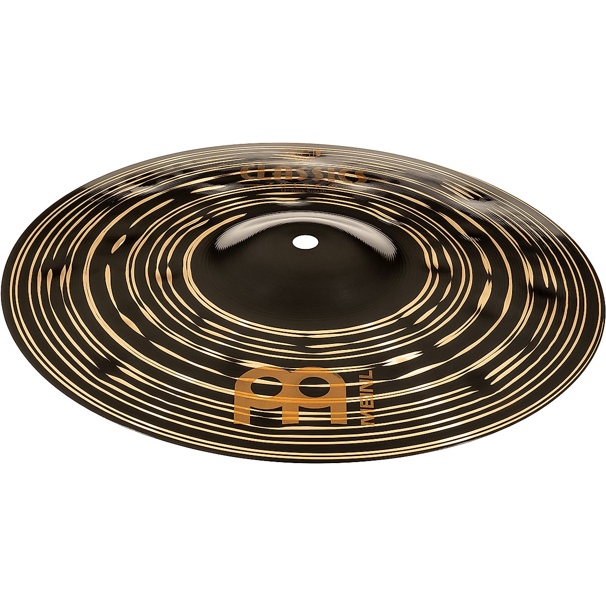 Meinl Cymbals Classics Custom Dark 12" Splash Cymbal for Drum Set — Made in Germany — B12 Bronze, 2-Year Warranty (CC12DAS)