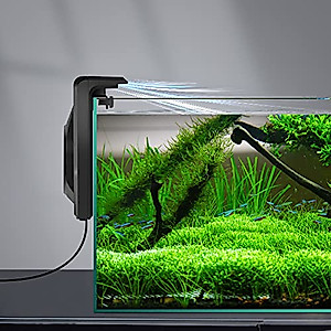 UPETTOOLS Fish Tank Chillers Fan,Aquarium Cooling Fan Cold Wind Chiller for Shrimp、Coral、Tropical and Sea Fish Tank（7-15Gal）