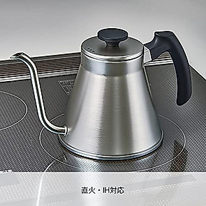 Hario V60 "Fit" Drip Kettle, 1200ml Silver