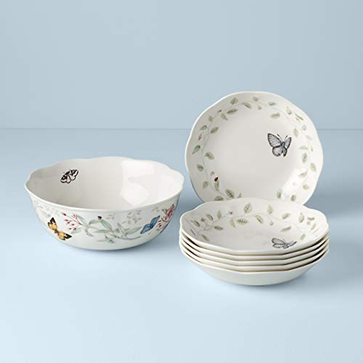 Lenox 6437719 Butterfly Meadow 7-Piece Bowl Set