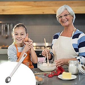 4 PCS 1/4 Teaspoon (1/4 Tsp | 1.25 mL | 1.25 cc) Single Measuring Spoon, Stainless Steel 1/4 Tsp Small Measuring Spoon Mini Measuring Spoons