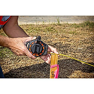 Crescent Lufkin 3/8" x 100' Construction Steel Long Tape - ST100-07