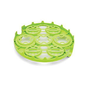 Farm to Table Dual Canning Rack, Nylon, Quart or Pint Sizes 11.5 x 11.5 x 2