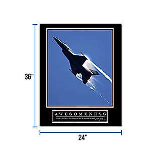 Cool TV Props How I Met Your Mother Awesomeness Motivational Poster- HIMYM Barney Stinson Poster- Motivational Office Posters How I Met Your Mother Merchandise- Funny Motivational Posters