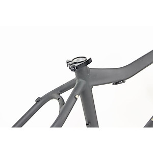 Motobecane Boris Fat Bike Frame Frameset Rigid Fork Unbranded Mountain Bike for 26 Inch Wheels (15" fists most riders 5'5" to 5'8" tall)