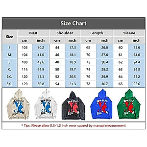 Y2K Zip Up Hoodie Girl Star Graphic Grunge Emo Alt Aesthetic Hooded Oversized E-Girl Harajuku Streetwear Jacket (Black,3XL,3X-Large)