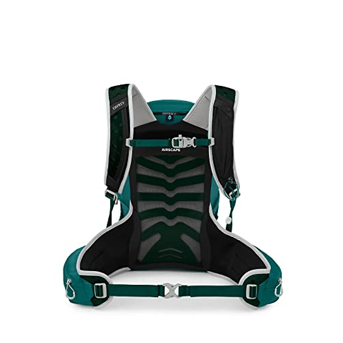 Osprey Tempest 20L Women's Hiking Backpack with Hipbelt, Jasper Green, WM/L, Extended Fit