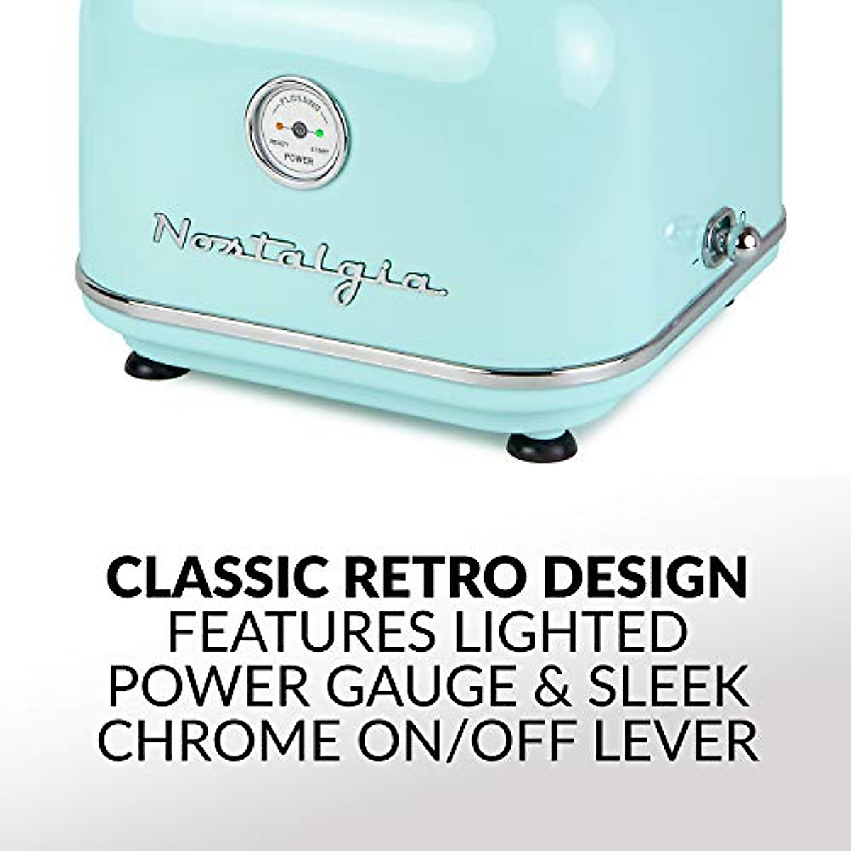 Nostalgia Classic Countertop Cotton Candy Machine, Retro Vintage Candy Maker Includes 2 Reusable Cones & Scoop, Aqua