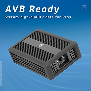 OWC Thunderbolt 3 10G Ethernet Adapter, for High-Speed Network Connections, RJ45 Port Supports 10Gb/s, 5Gb/s, 2.5Gb/s, 1Gb/s and 100Mb/s Base-T, Compatible with Thunderbolt 3 or Thunderbolt 4 Ports