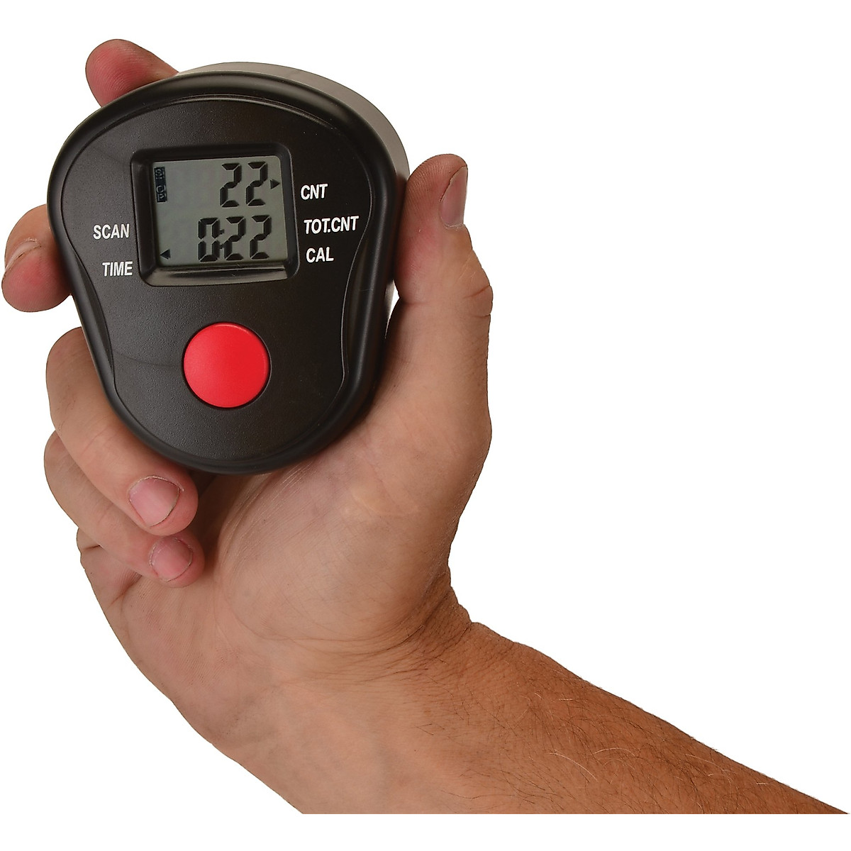 NOVA Medical Products Pedal Exerciser with Digital Display Tracker, Foldable Hand and Foot Cycle Exerciser, Great for Home, Office or Travel, Red