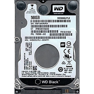 Western Digital WD5000LPLX-60ZNTT1 DCM: HVOTJVK WXF1A 500GB
