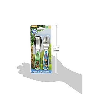 Gerber Graduates Utensil Fork and Spoon Set, Peter Rabbit