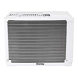 Danby DAC050MB1WDB 5,000 Window Air Conditioner, 2 Cooling and Fan Settings, Easy to Use Mechanical Rotary Controls, Ideal for Rooms Up to 150 Square Feet, 5000 BTU, White