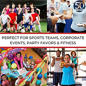 50 Strong Sports Water Bottle | Reusable Squeeze Water Bottles | 22 oz. BPA-Free Plastic Bottles with Pull Top Cap | Made in USA | Top Rack Dishwasher Safe | Fits Most Bike Cages (6 Pack, Silver)