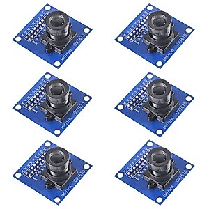ACEIRMC 6pcs VGA OV7670 640x480 0.3Mega 300KP VGA CMOS Camera Module I2C Compatible with Arduino ARM FPGA