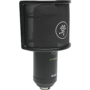 Mackie Element Series, Pop Screen for Element Microphones, Black, (PF-100)