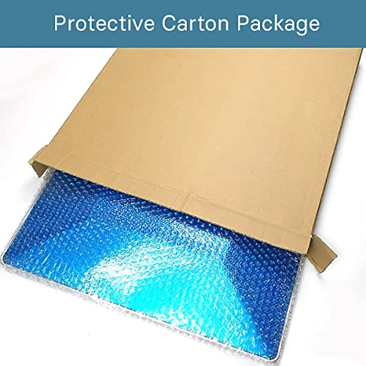 Heat Reflector Shield for Glass Tube Heater, 4-Sided Pyramid Patio Heater Replacement Top - Hole Distance 2 3/4 Inches