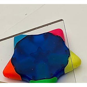 SIBE-R PLASTIC SUPPLY Clear Acrylic Plexiglas Sheet 8" X 12" X1/4"