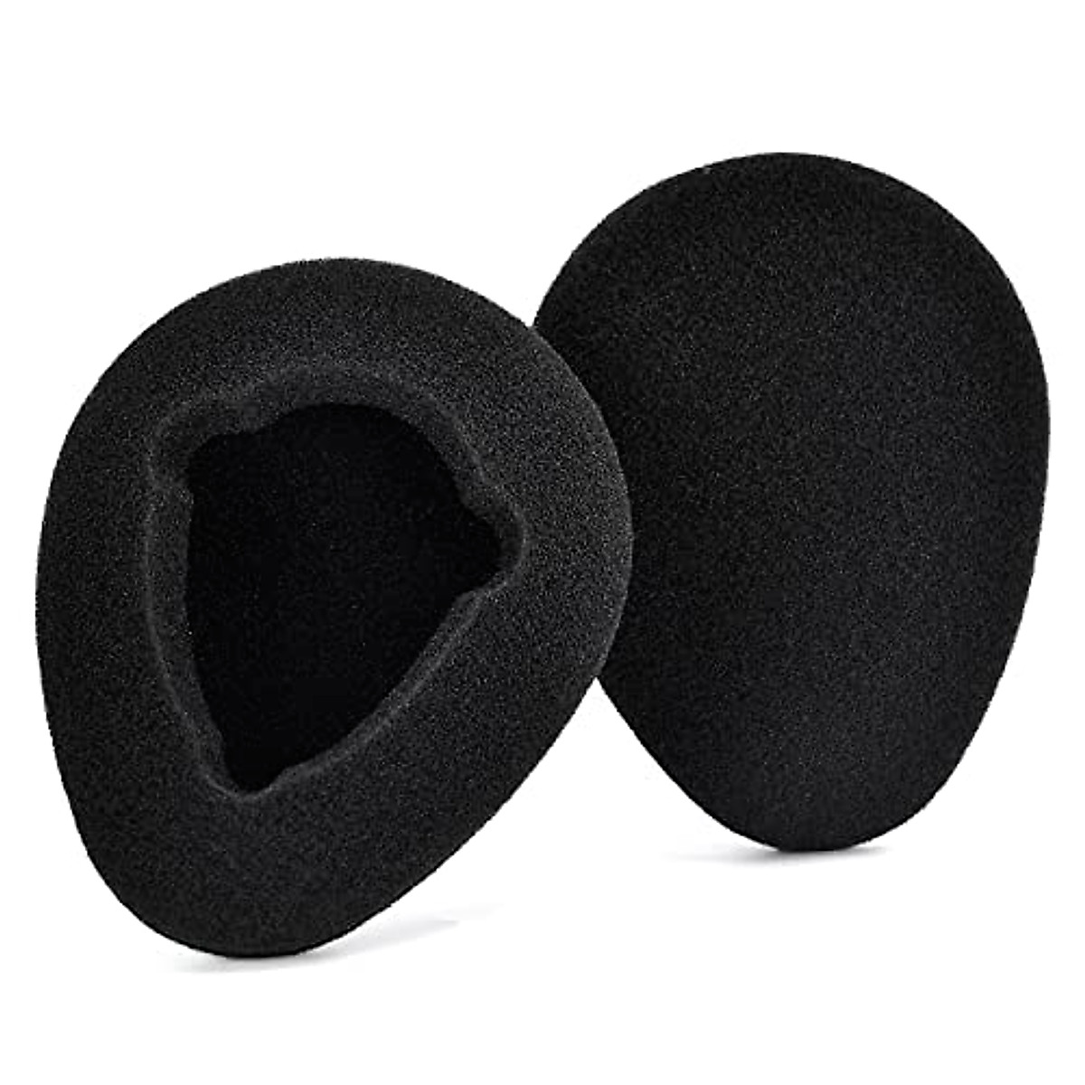 4 x Ear Pads - defean Replacement Automobile Headphone Foam Compatible with Infrared Wireless Headphones in GM Ford Toyota Nissan Automobile Entertainment DVD Player Systems 80x65mm (Foam)